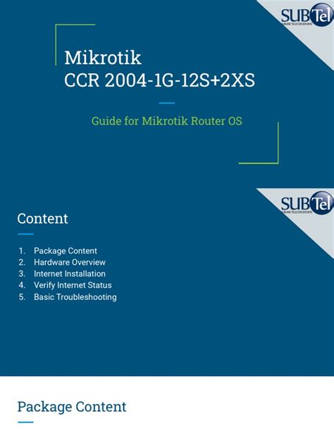 mikrotik ccr 2004 router os guide pdf internet router computing