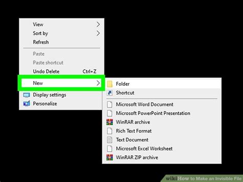 4 Ways To Make An Invisible File WikiHow
