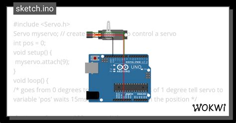 Servo Motor Copy Wokwi Esp32 Stm32 Arduino Simulator