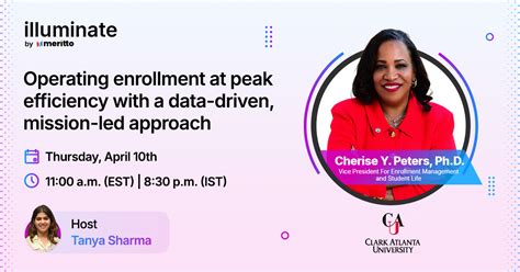 Operating Enrollment At Peak Efficiency With A Data Driven Mission Led