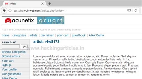 Manual Sql Injection Exploitation Step By Step Hacking Articles