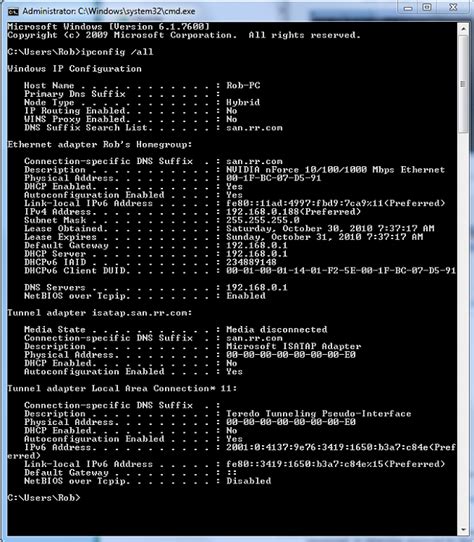 Unidentified Network Invalid IP Configuration Windows 10 Forums