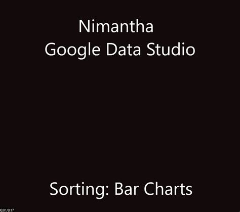 Google Data Studio Sorting Stacked Bar Chart Stack Overflow