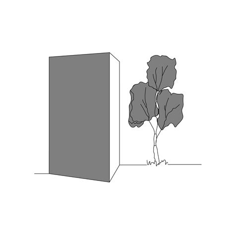 Archicad 2d Elevation Tree Styles Object Library Mesolightbim