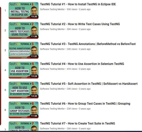 rcv academy and software testing mentor on linkedin testngtutorial