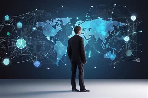 Big Data Analytics With Ai Technology Data Analyst Analyzing And Visualizing Complex Premium