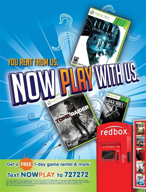 Redbox Game Rentals April 2013 Gaming Retailers Retromags Community