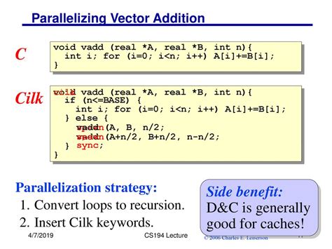 Cilk A C Language For Programming Dynamic Multithreaded Applications On Shared Memory