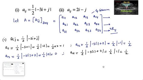 Construct A 3x4 Matrixa Aij Whose Elements Are Given By Aij 3ij2 2i Jcbse12term
