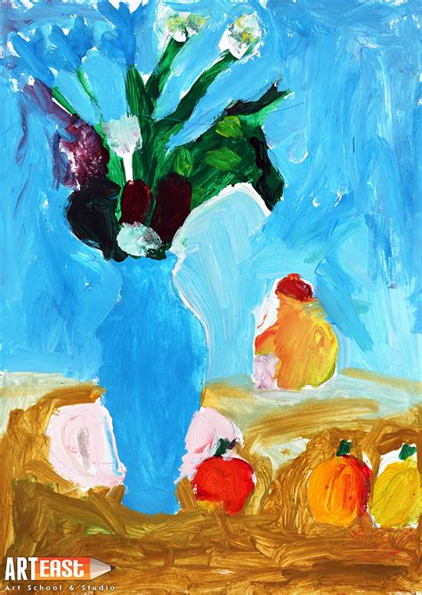 Art East ქეთა კუბლაშვილი 8 წლის ბესიკ ხარანაულის კლასი Facebook