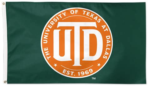 Utd University Of Texas At Dallas Comets Official Ncaa Deluxe 3x5 Te