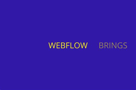 69 Typographic Animation Webflow