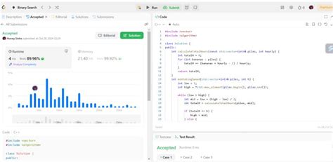 100daysofcode Dsa Binarysearch Codingjourney Leetcode