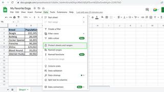 How To Lock Column Width And Row Height In Google Sheets Laptop Mag