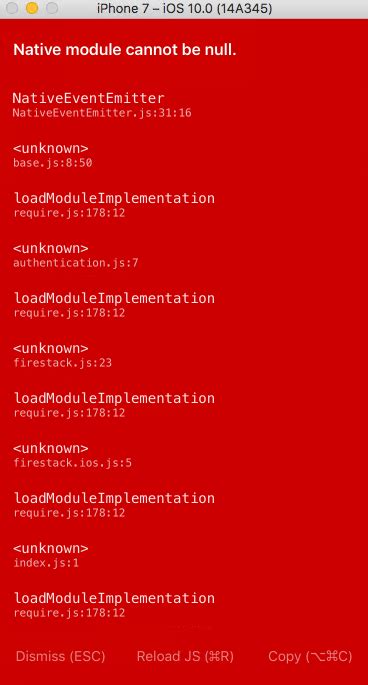Native Module Cannot Be Null · Issue 349 · Fullstackreactreact