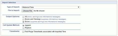 Import Time Historical