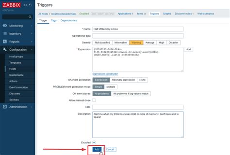Мониторинг vmware zabbix Хостинги