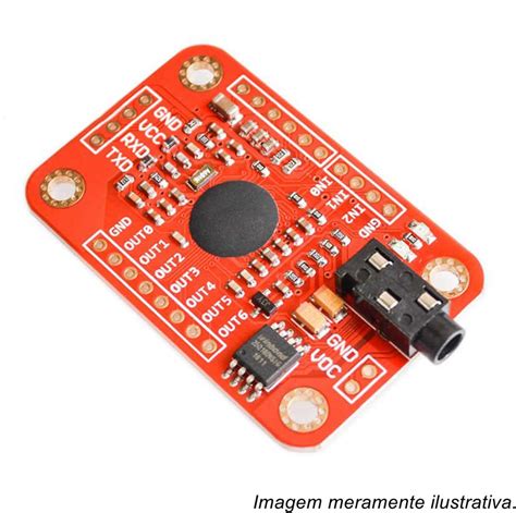 Módulo Reconhecimento De Voz Com Microfone V3 Arduino Arduino E