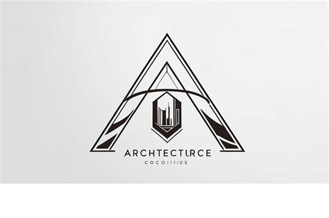 Architecture Concept Design Logo Premium Ai Generated Image