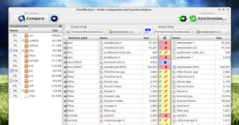 Compare And Synchronize Folders With Freefilesync ~ Web Upd8 Ubuntu