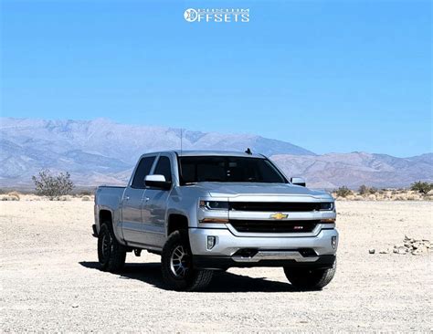 2016 Chevrolet Silverado 1500 With 17x9 12 Vision Nemesis And 285