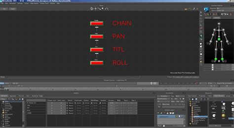 3d Animation And Programming 【tips】motionbuilderでrotationを分解してrollの補助骨の