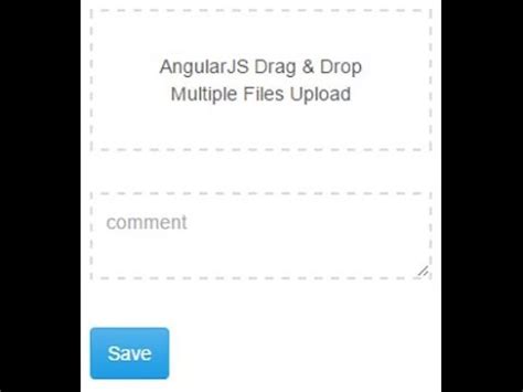 AngularJS Drag And Drop File Upload YouTube
