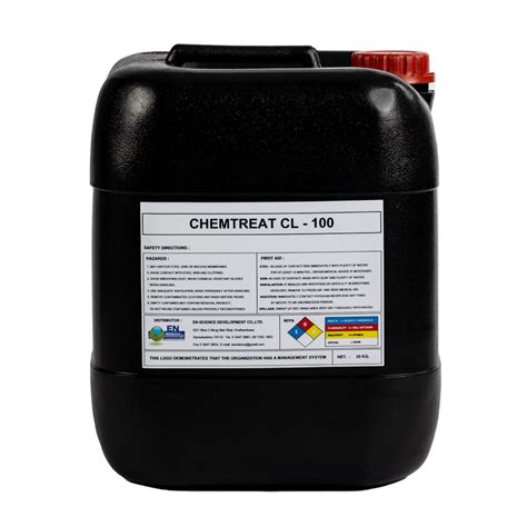 เคมีป้องกันการกัดกร่อนในชิลเลอร์ Chemtreat Cl 100
