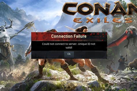 Fix Unique Id Not Valid Error On Conan Exiles Conan Exiles Conan