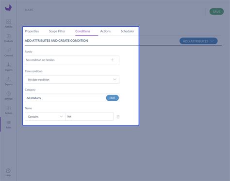 akeneo custom action rule conditions pim rules engine module webkul