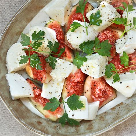 いちじくとモッツァレラのサラダ 株式会社メモス