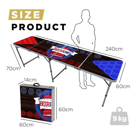 Beer Pong Bord Flip Cup Partykungen