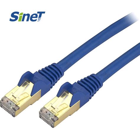 Cat6 Shielded Rj45 Patch Cord Stranded Copper Stp Color Optional
