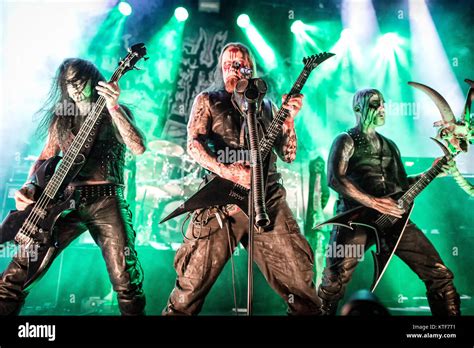 The Austrian Death Metal Band Belphegor Performs A Live Concert At