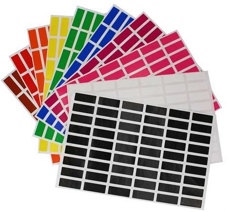 Color Coding Labels Rectangular Warehouse Of Ideas