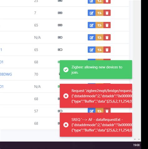 Zigbee2mqtt Stops Failed To Execute Lqi · Issue 7266 · Koenkkzigbee2mqtt · Github