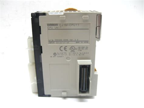 Omron Cj1m Cpu11 Cpu Programmable Controller Unit
