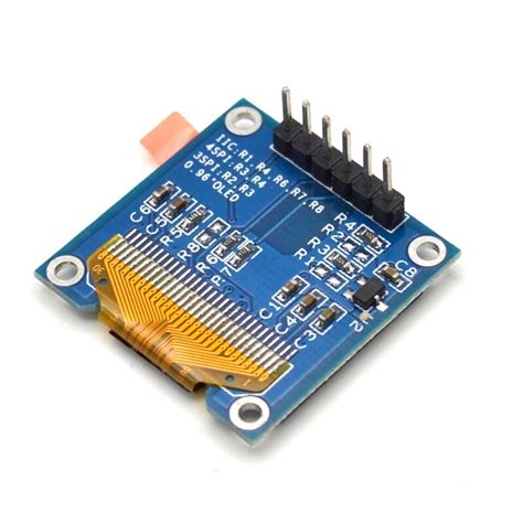 1pcs 0 96 inch 128 64 oled lcd spi interface displ vicedeal