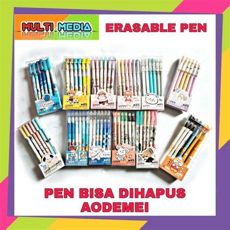 Pen Bisa Dihapus Aodemei Erasable Pen Odemei 12 Pcs Lazada Indonesia