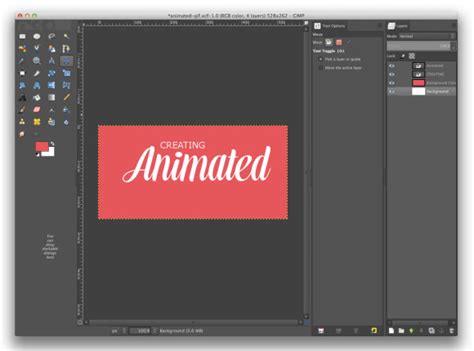 Create An Animated With Gimp Candelita