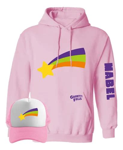 Paquete Sudadera Hoodie Gorra Mabel Gravity Falls Envío Gratis