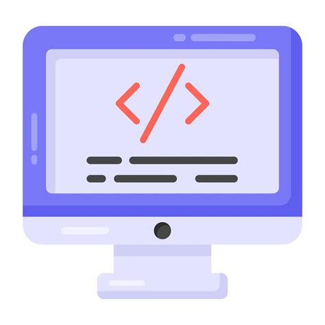 A Software Development Flat Icon Download 6217819 Vector Art At Vecteezy