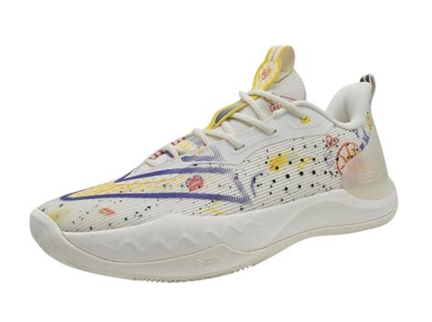 Peak Big Triangle 40 X Malik Monk White Purple