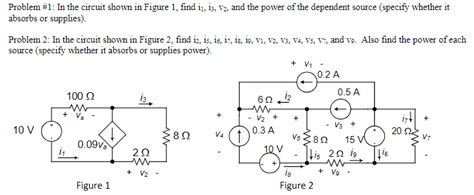 Solved Electric Circuit Analysis Probs Need Steps With Chegg Com