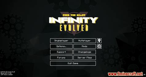 ftb infinity evolved modpack 1 7 10 start your own world mc mod