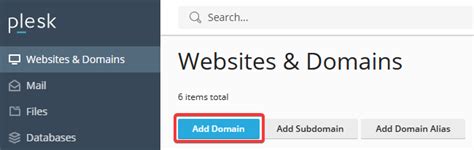 plesk adding extra domain website helpcenter cloud86
