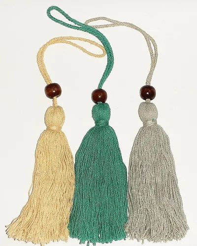 Tamanna Long Jute Natural Tassel For Garment At Rs 45piece In