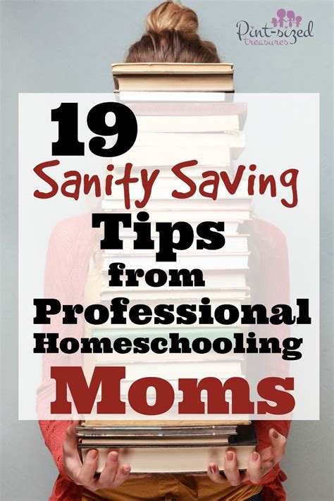 19 Sanity Saving Tips From Professional Home Schooling Moms · Pint