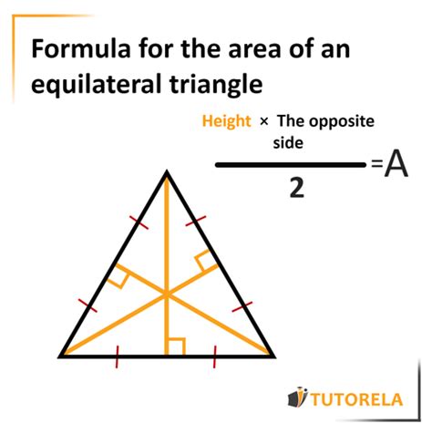 Area Of An Equilateral Triangle Formula