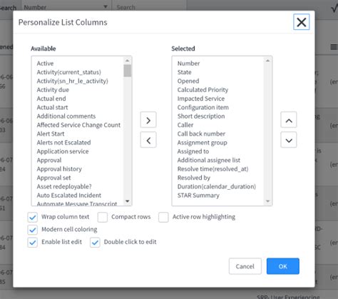 Javascript Personalize List Columns Nodejsnpm Stack Overflow